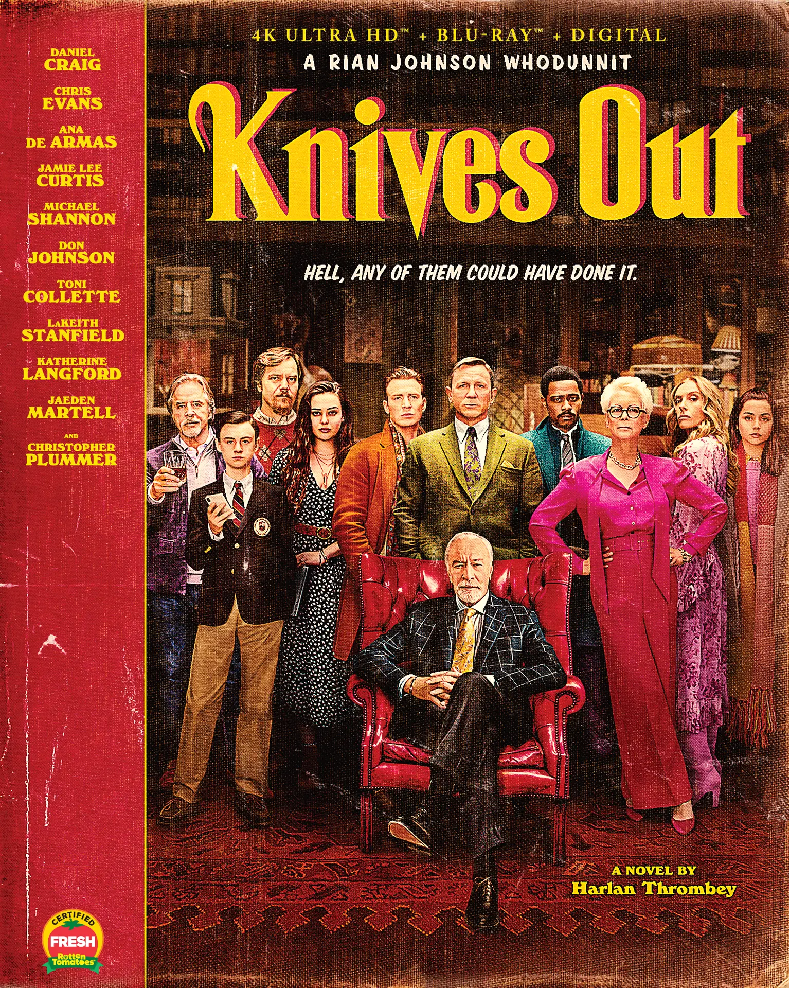 Knives Out 4K Steelbook® Reprint - Original Edition – Lionsgate Limited